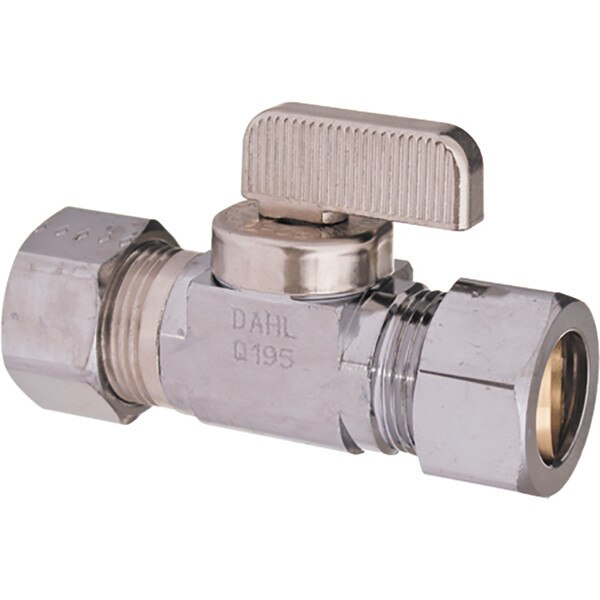 CPI Straight Ball Valve - 5/8" Compression