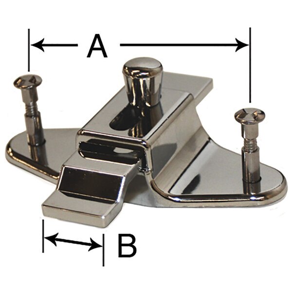 Partition Surface Mount Slide Latch