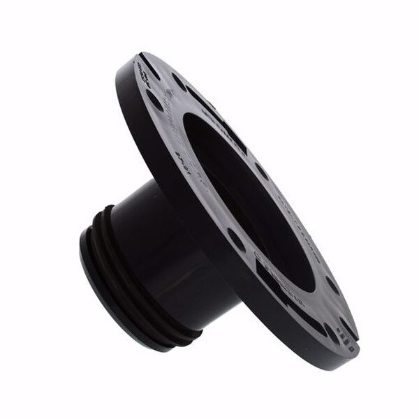 3" x 3" ABS Two Finger Closet Flange