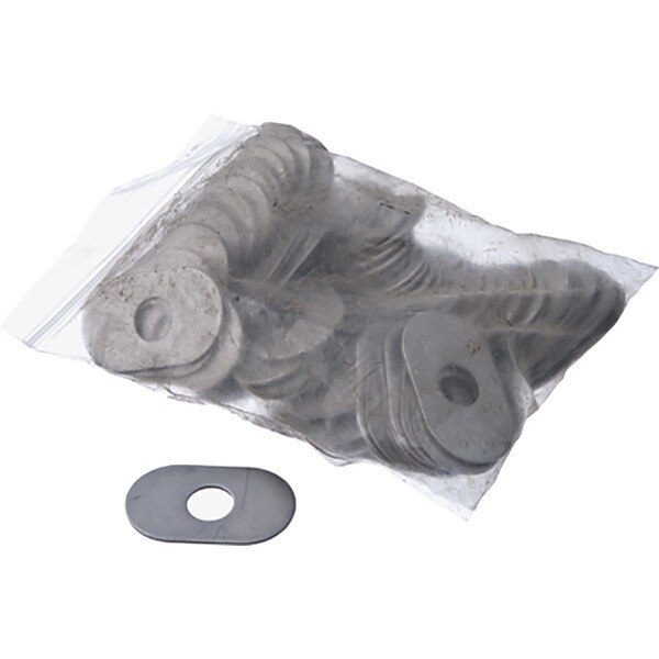 Oval Stainless Steel Washer - 5/16" ID