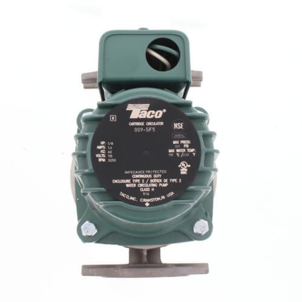 Taco 00 Series Single Phase Circulating Pump - 1/8HP, 115V, Stainless Steel