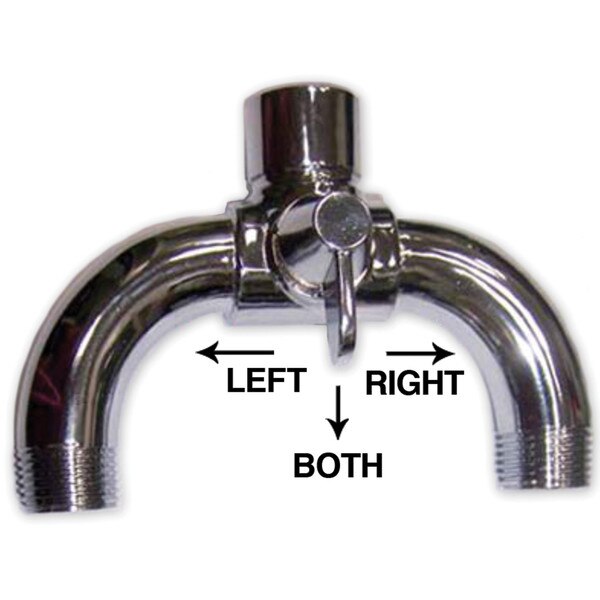 Universal Faucet Parts Dual Head Shower Arm