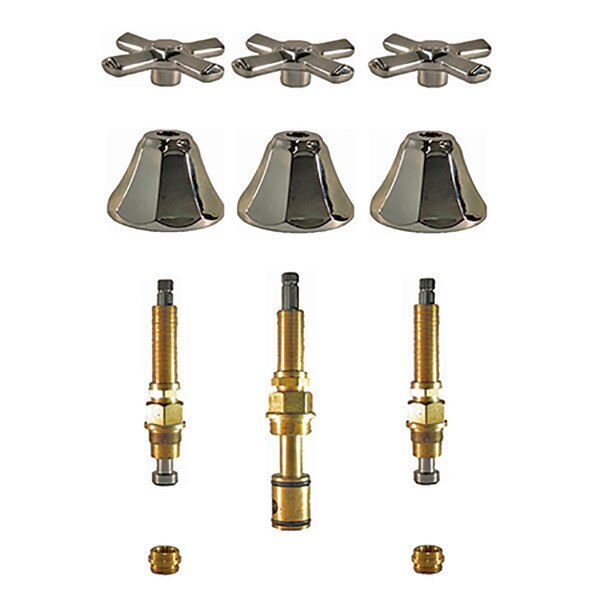 Union Brass Binford Three Handle Tub & Shower Rebuild Kit
