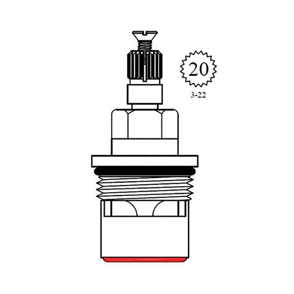 CPI Ceramic Disc Stem