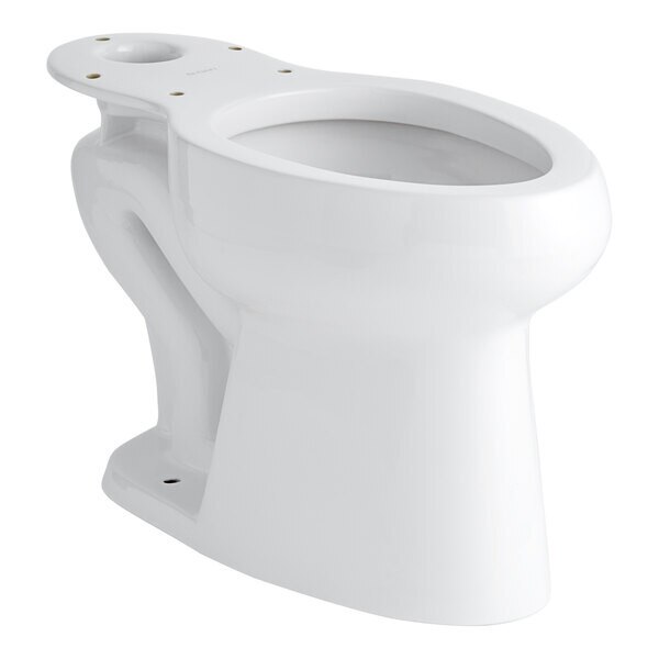 Sloan ADA, Floor Mounted, Elongated Toilet Bowl - Pressure Assist