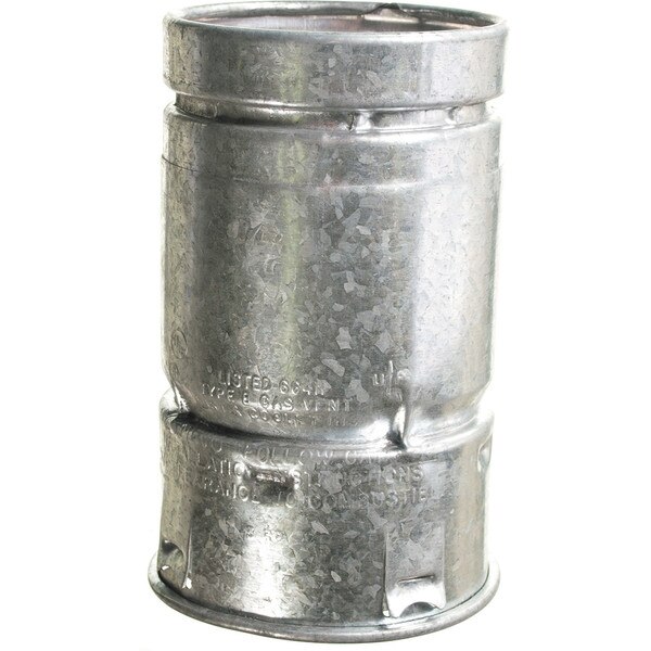 Hart & Cooley Galvanized Vent Pipe - 3" x 6"