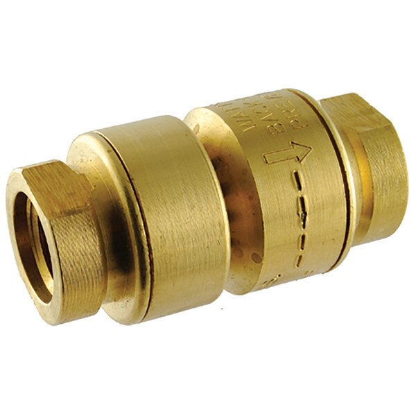 Watts LFN9 Dual Check Backflow Preventer - 3/8", 125 PSI, Temp. Range ...
