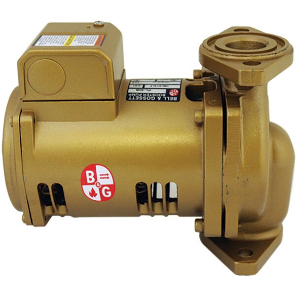 Bell & Gossett Series PL™ Single Phase Bronze Circulating Pump - 2/5HP ...