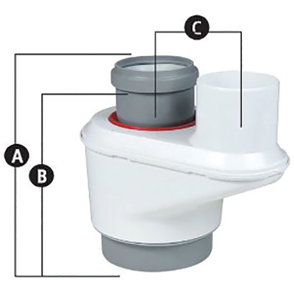 Centrotherm Eco Systems Twin Pipe Concentric Adapter