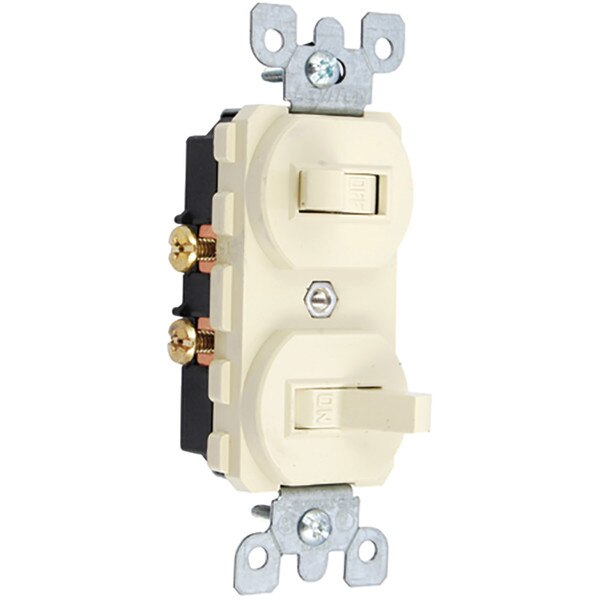 Cooper Wiring Devices Single Pole/Double Switch Light Switch