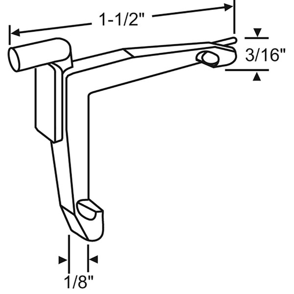 Storm Window Corner Key
