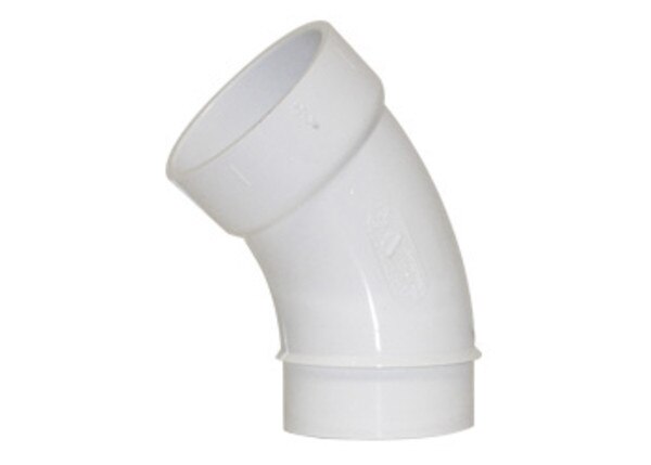 PVC 45° Street Elbow - 1-1/2"