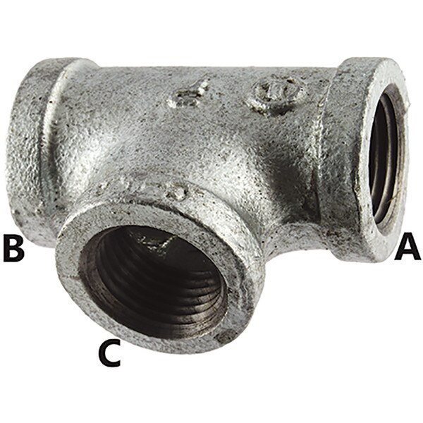 Galvanized Tee - 1-1/2"
